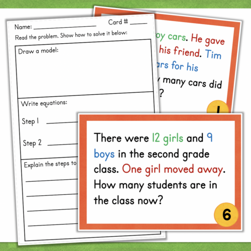 Two-Step Word Problems Multistep Addition Subtract - Made By Teachers