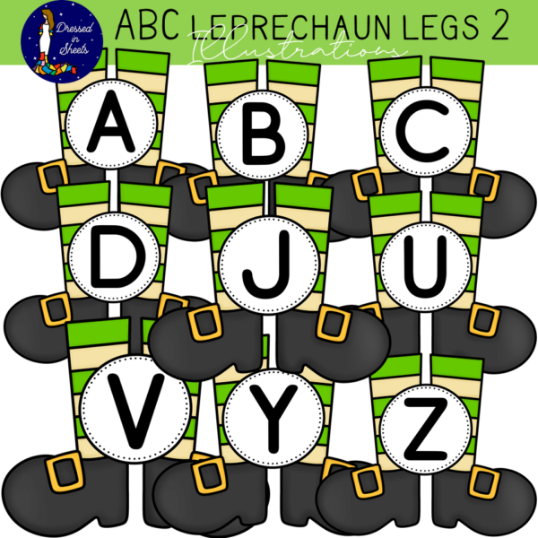 ABC Leprechaun Legs 2 | Made By Teachers