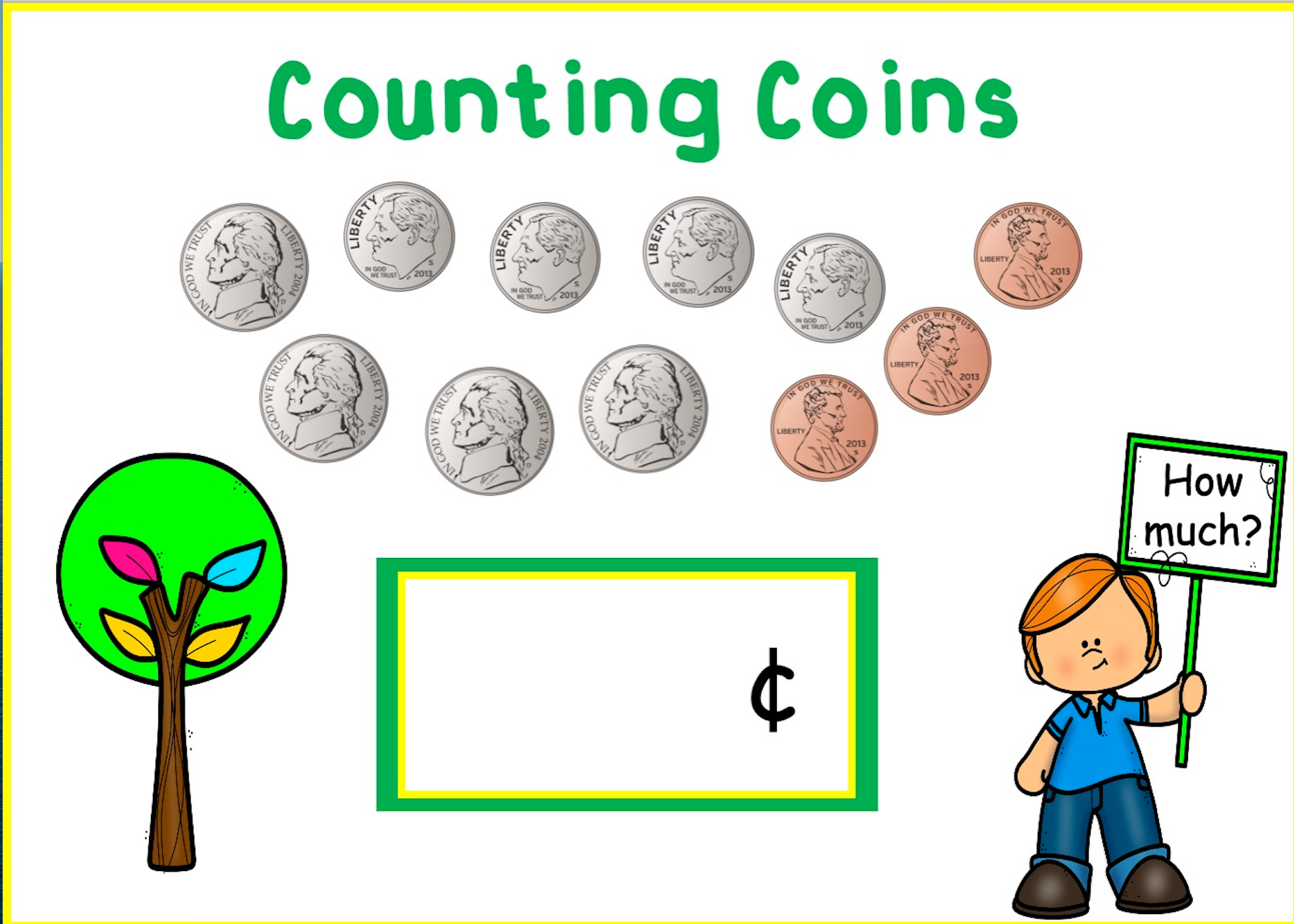 Boom Cards Counting Money, How Many Cents? | Made By Teachers