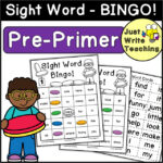 Sight Word Bingo - Dolch Pre-Primer - Made By Teachers