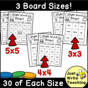 Sight Word Bingo - Dolch Pre-Primer - Made By Teachers