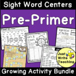 Dolch Pre-Primer Sight Word Bundle - Made By Teachers