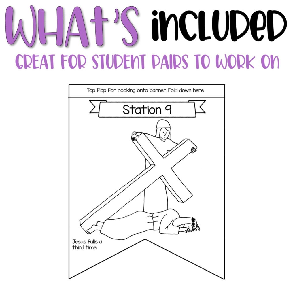 Stations of the Cross Easter Banner - Lent - Holy | Made By Teachers