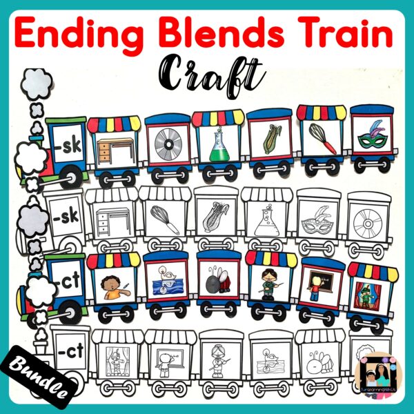Consonant L Blends Train Craft Activity - Made By Teachers