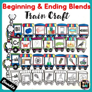 Consonant Beginning & Ending Blends Craft Bundle - Made By Teachers