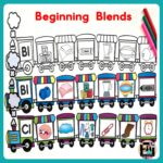 Consonant Beginning & Ending Blends Craft Bundle - Made By Teachers