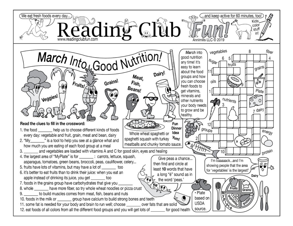 Nutrition for Better Health Puzzle Activity Set - Made By Teachers