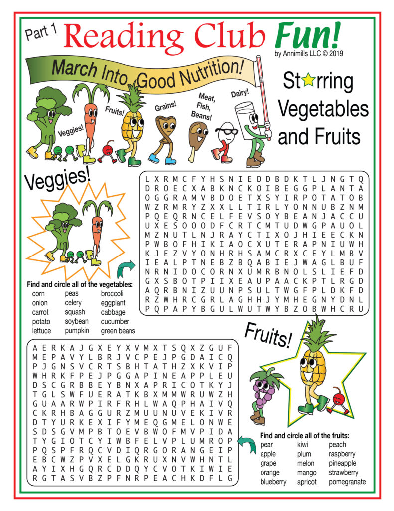 Nutrition for Better Health Puzzle Activity Set - Made By Teachers