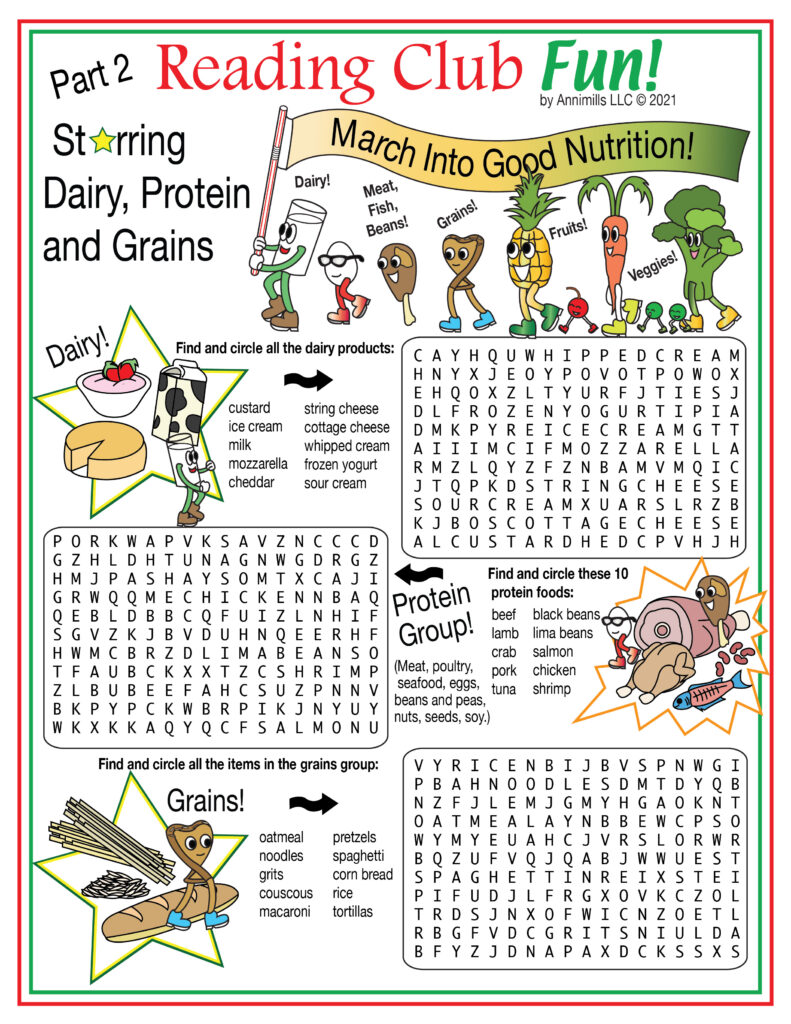 Nutrition for Better Health Puzzle Activity Set - Made By Teachers