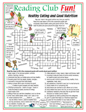 Nutrition for Better Health Puzzle Activity Set - Made By Teachers