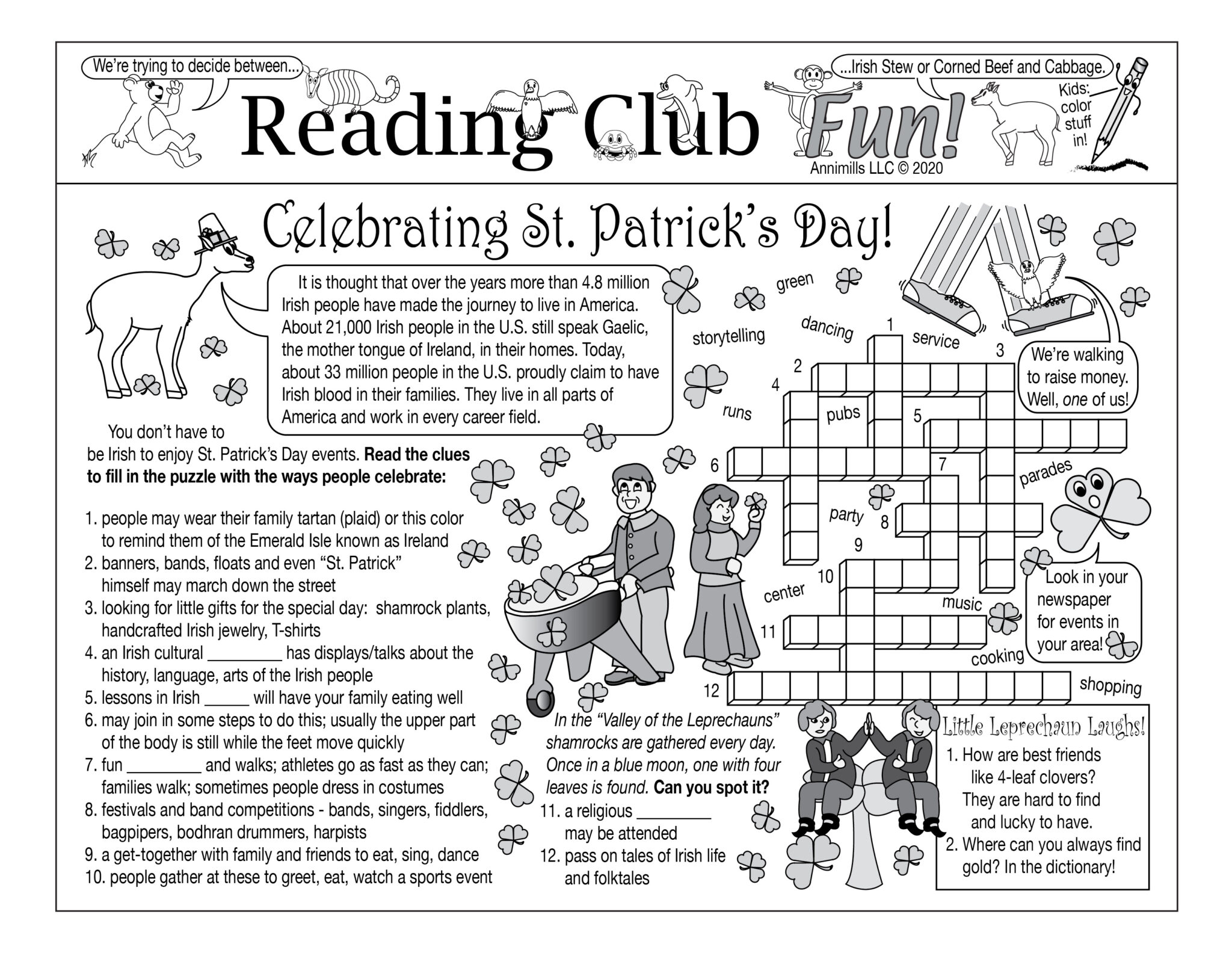 St. Patrick's Day – Irish Coming to America | Made By Teachers