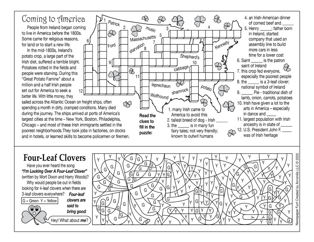 St. Patrick's Day – Irish Coming to America | Made By Teachers