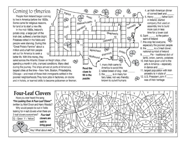 St. Patrick's Day – Irish Coming to America | Made By Teachers