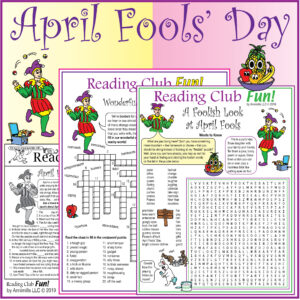 April Fools' Day Puzzle Pack Activities Set - Made By Teachers