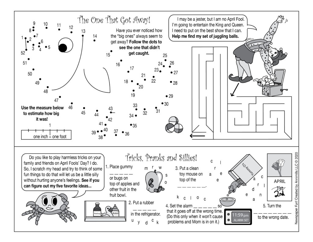 April Fools' Day Puzzle Pack Activities Set | Made By Teachers