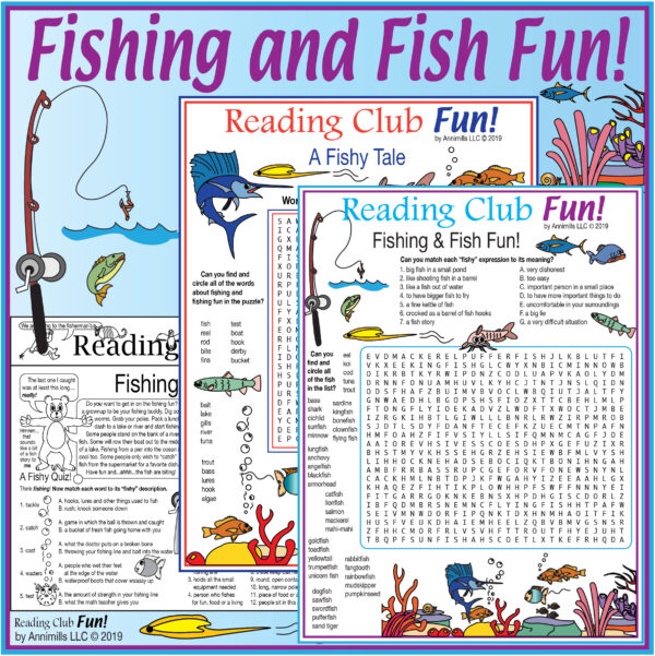 Fishing & Fish Fun – Vocabulary Rich Printables | Made By Teachers