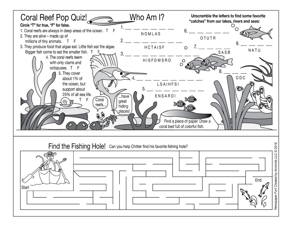 Fishing & Fish Fun – Vocabulary Rich Printables - Made By Teachers