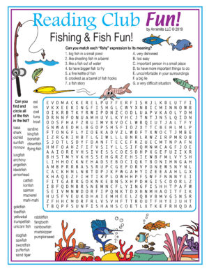 Fishing & Fish Fun – Vocabulary Rich Printables - Made By Teachers