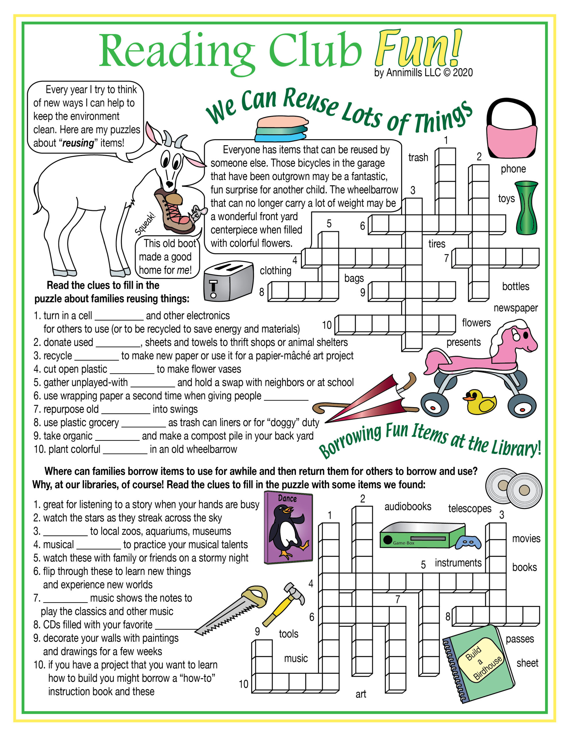 Earth Day 3 Rs Printable Puzzle Pack Activity Set | Made By Teachers