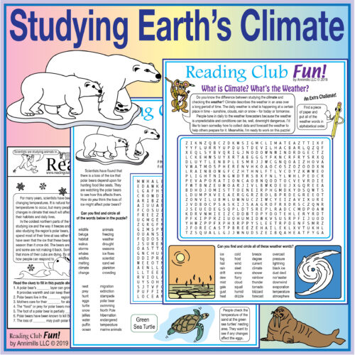 Studying Earth's Climate: Printable Puzzle Set | Made By Teachers