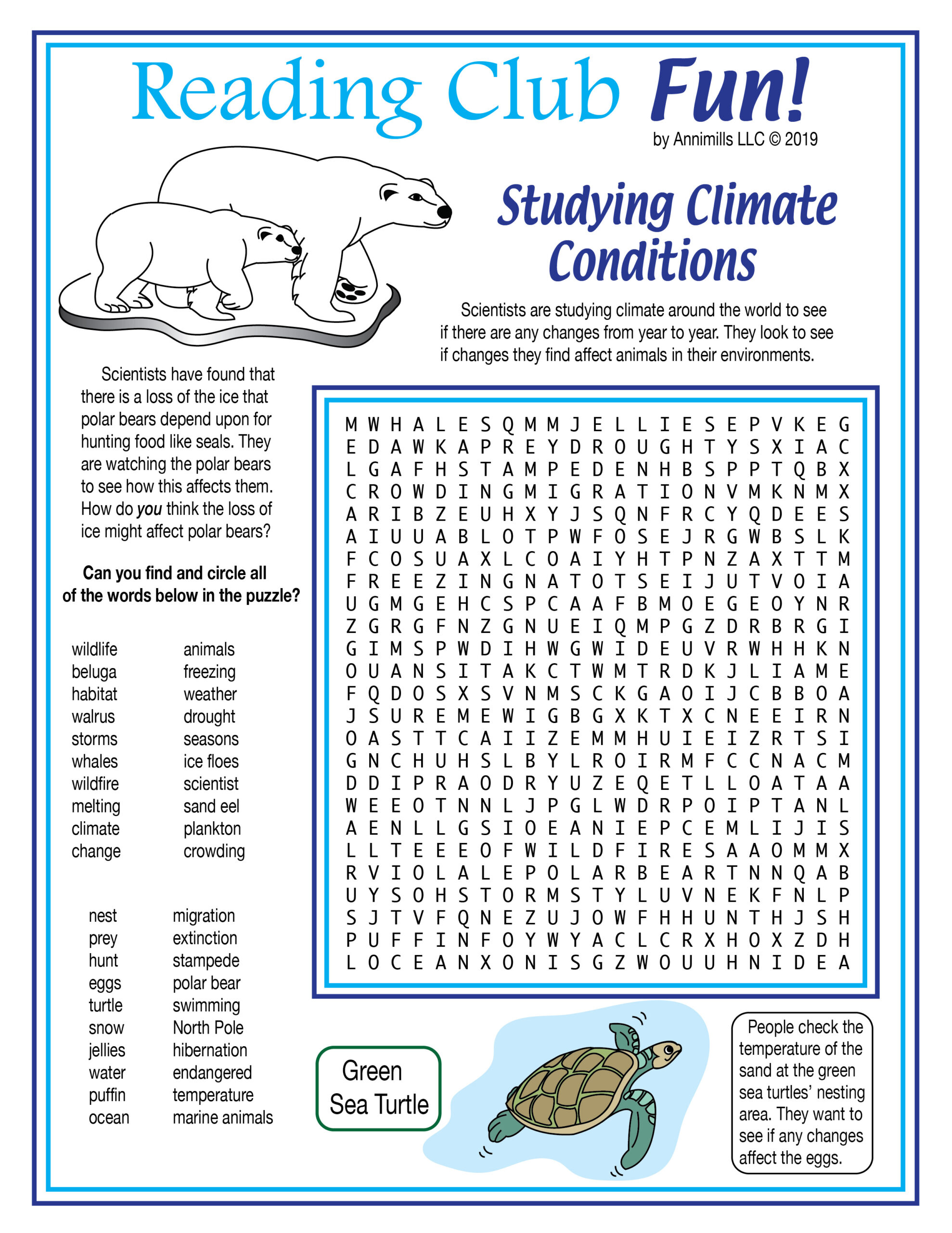 Studying Earth's Climate: Printable Puzzle Set | Made By Teachers
