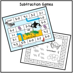 Addition and Subtraction Games to 5 | Made By Teachers