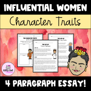 Women's History Month 4 Paragraph Essay | Made By Teachers