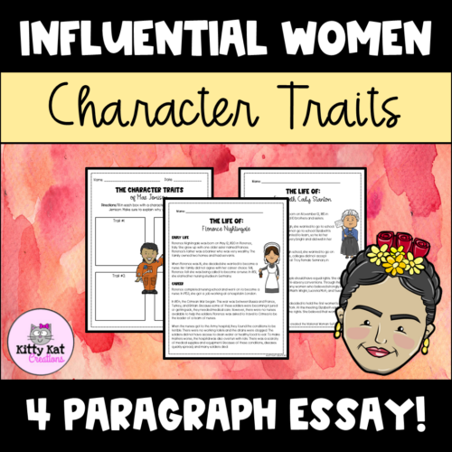 Women S History Month 4 Paragraph Essay Made By Teachers