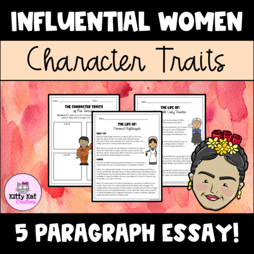 Women's History Month 4 Paragraph Essay - Made By Teachers
