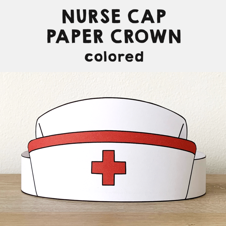 Community Helpers Paper Hats Career Day Printable Paper Coloring Craft ...