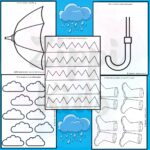 Spring Craft, Raindrop Name Craft Activities | Made By Teachers