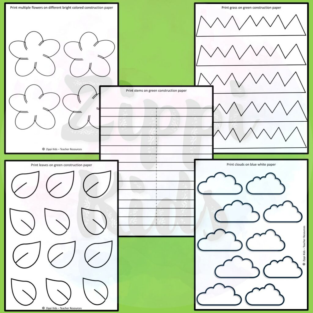 Spring Name Craft Activities Bundle, Spring ideas - Made By Teachers