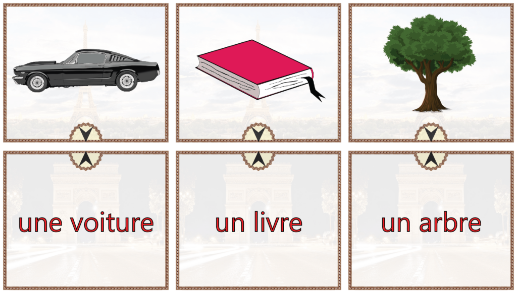 French Match & Task Cards - Everyday Objects | Made By Teachers