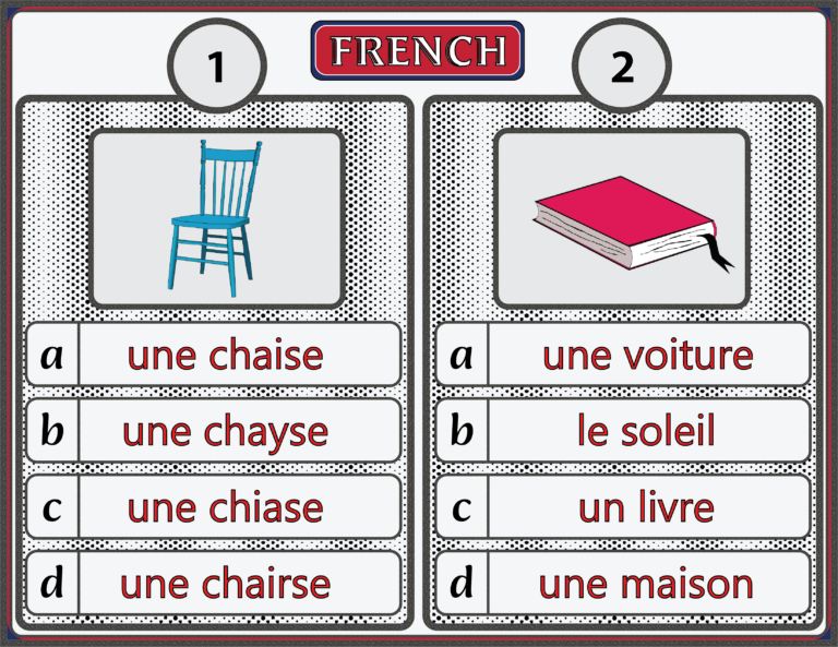 French Match & Task Cards - Everyday Objects | Made By Teachers