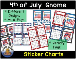 Gnome Sticker Charts BUNDLE - Made By Teachers