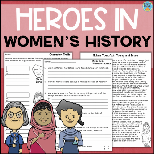 Women's History Month Reading Comprehension - Made By Teachers