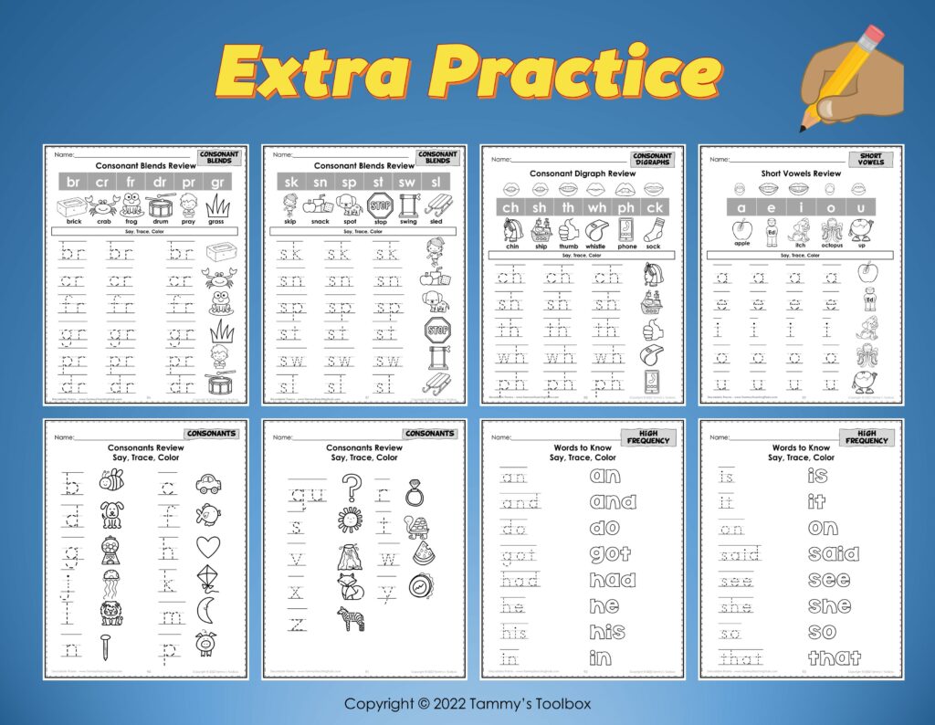 Consonant Blends Decodable Poems and Worksheets | Made By Teachers