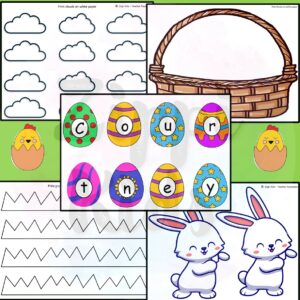 Easter Name Craft Bulletin Board Ideas Easter Egg | Made By Teachers