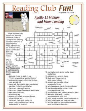 Apollo 11 Moon Landing – Printable Puzzles - Made By Teachers
