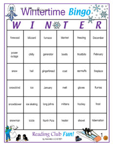 Winter Vocabulary Bingo (24 boards) Printable Set - Made By Teachers