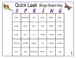 Spring Bingo Vocabulary Game (25 Boards) - Made By Teachers