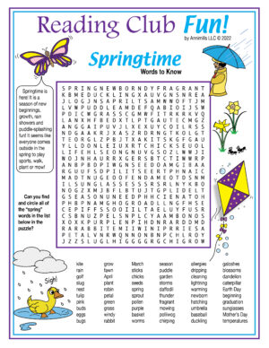 Spring Bingo Vocabulary Game (25 Boards) - Made By Teachers