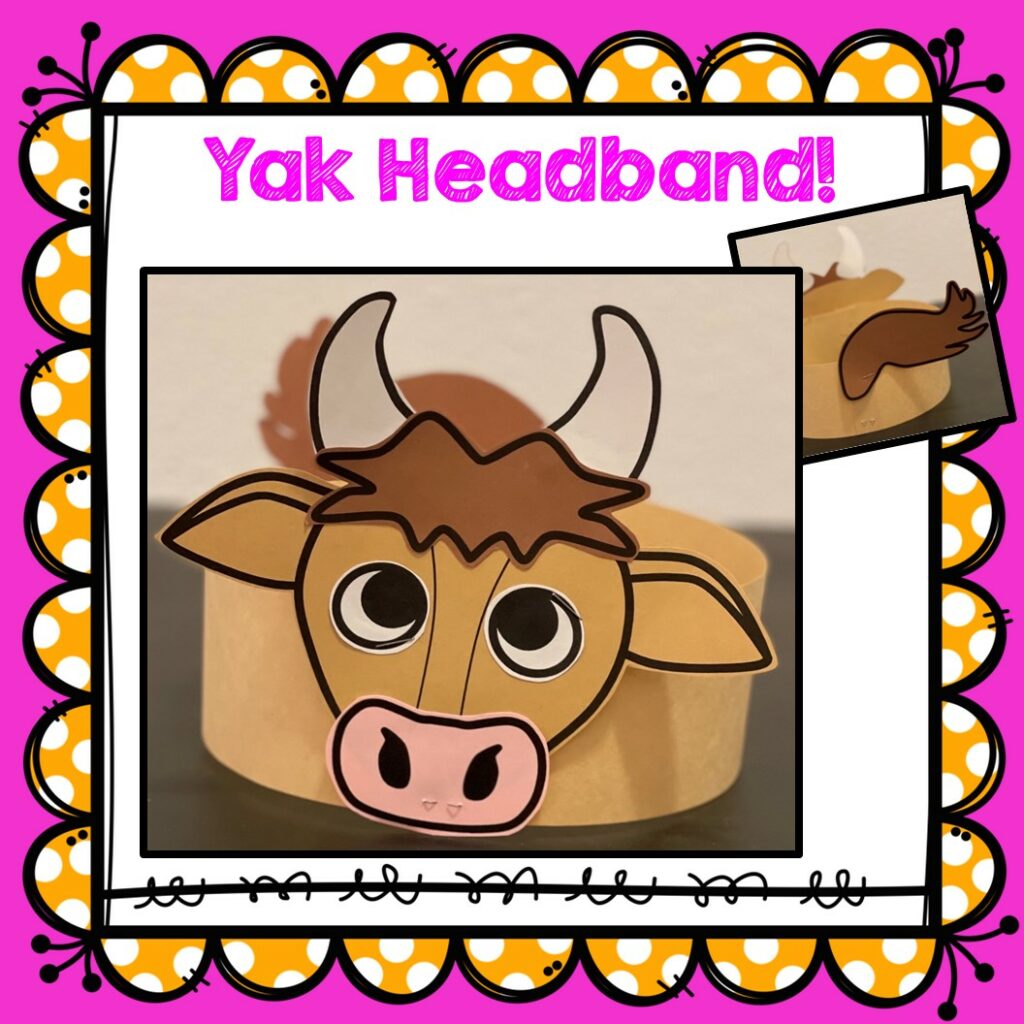 Yak Craft, Yak Headband | Made By Teachers