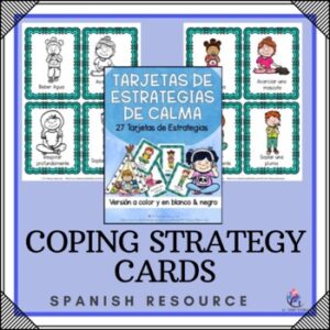 SPANISH VERSION - Calming & Coping Strategy Cards - Made By Teachers