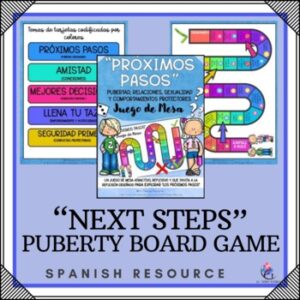 SPANISH VERSION - Puberty Relationship Board Game | Made By Teachers
