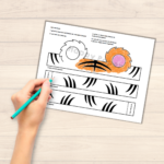 Tiger Ears Paper Crowns Printable Coloring Craft - Made By Teachers