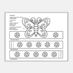 Butterfly Paper Crown Printable Coloring Craft | Made By Teachers