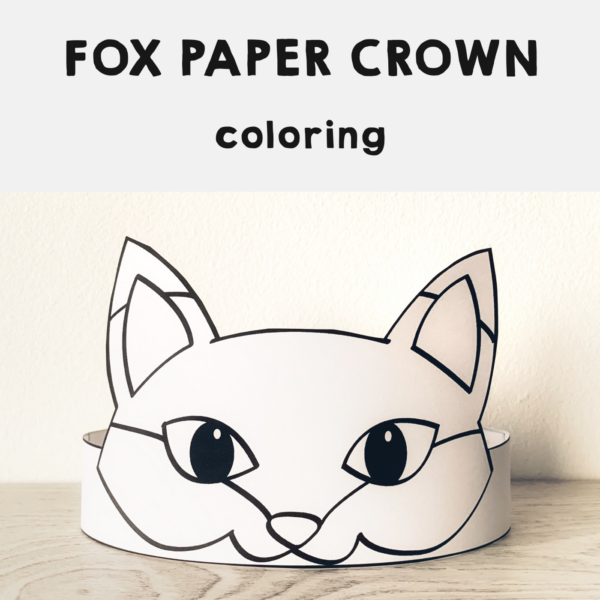 Frankenstein Paper Crown Printable Coloring Halloween Spooky Craft ...