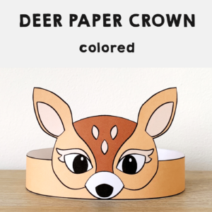 Woodland Animals Paper Crowns Costume Craft | Made By Teachers