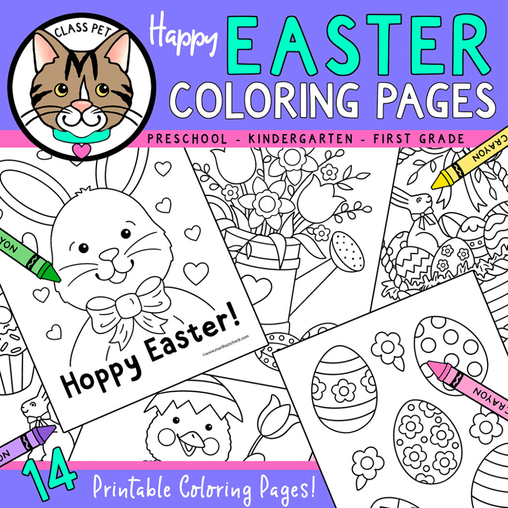 Easter Coloring Pages - Made By Teachers